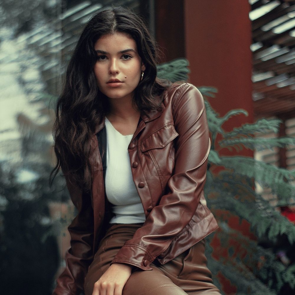 Women's Cropped Leather Jacket | KC Leather Signature Range - Sally ...